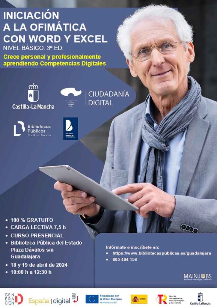 Curso de Ofimática: Aprende Word y Excel en la Biblioteca de ...