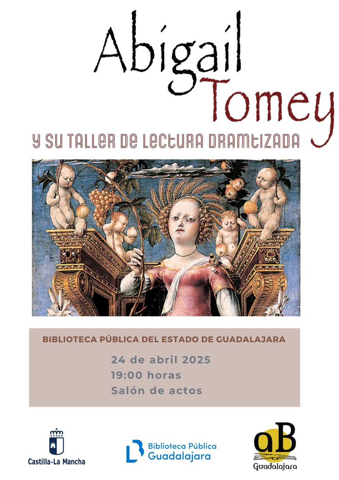 Lectura dramatizada en la Biblioteca Pública de Guadalajara con Abigail Tomey – Guadared